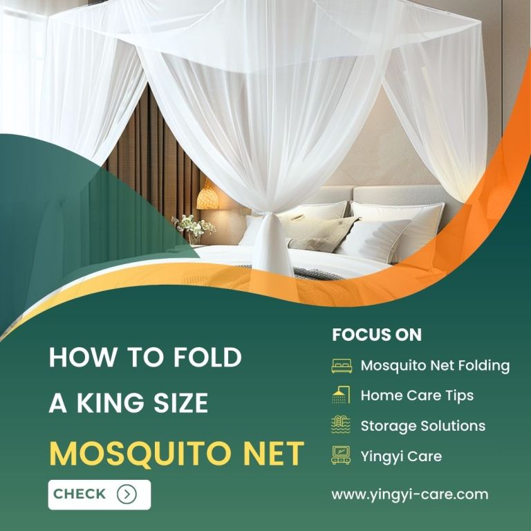 How to Fold a King Size Mosquito Net: A Step-by-Step Guide – YINGYI-CARE